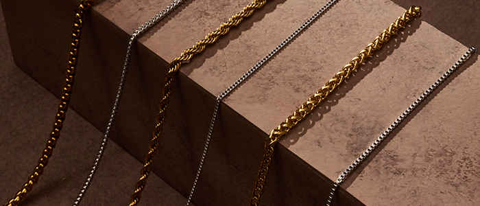 Mens Chains | Silver & Gold Mens Necklaces | CRAFTD US