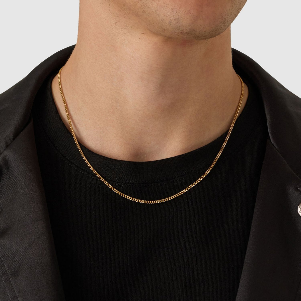 Connell 2MM Chain | Gold | CRAFTD London