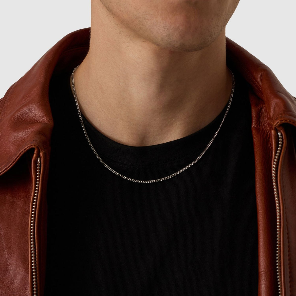 Connell Silver Rope Chain 2MM | CRAFTD London