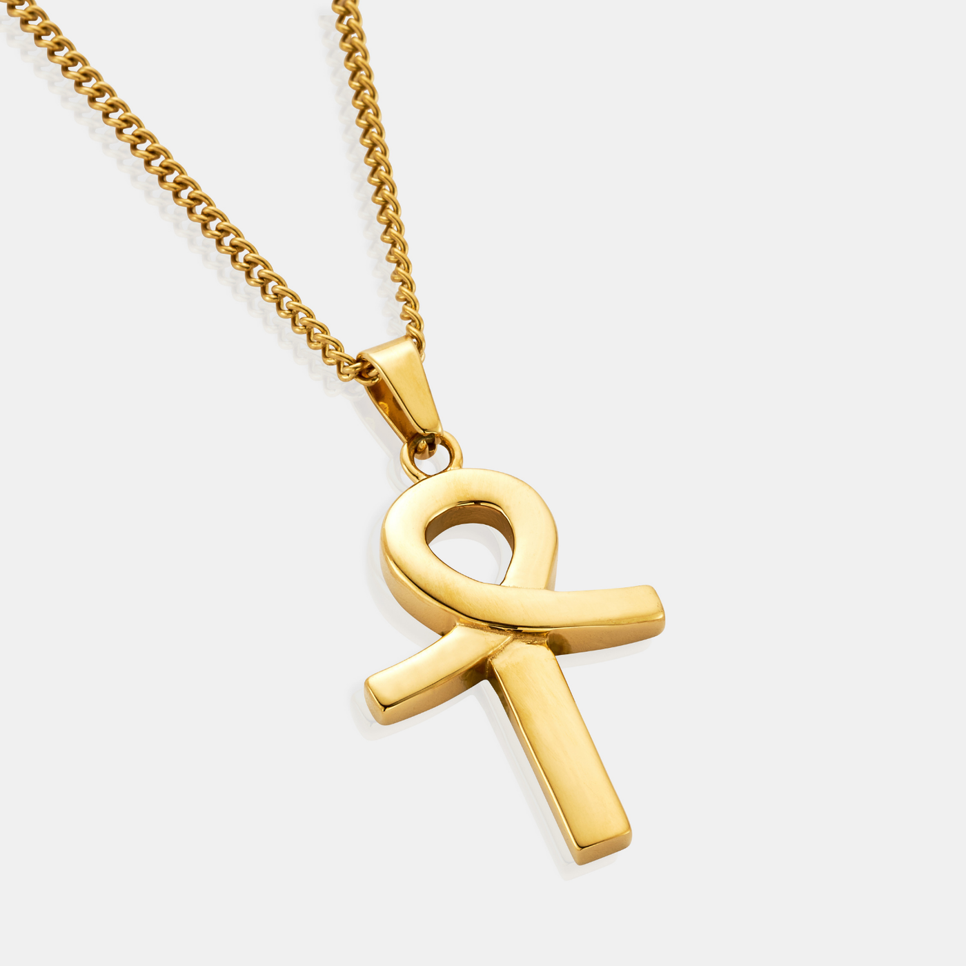 Gold Ankh Pendant | CRAFTD London