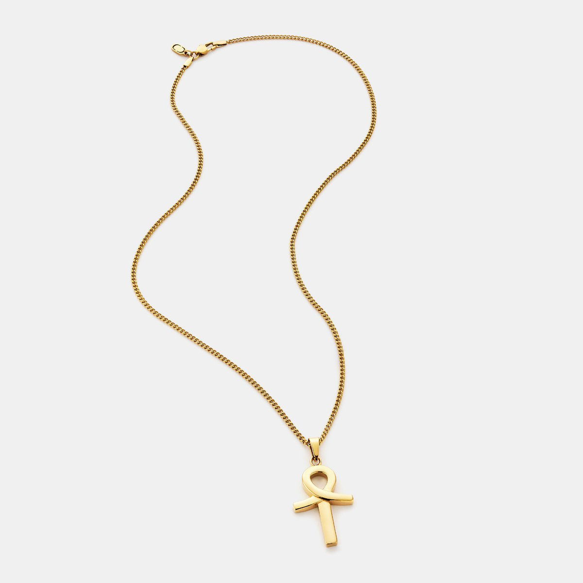 Gold Ankh Pendant | CRAFTD London