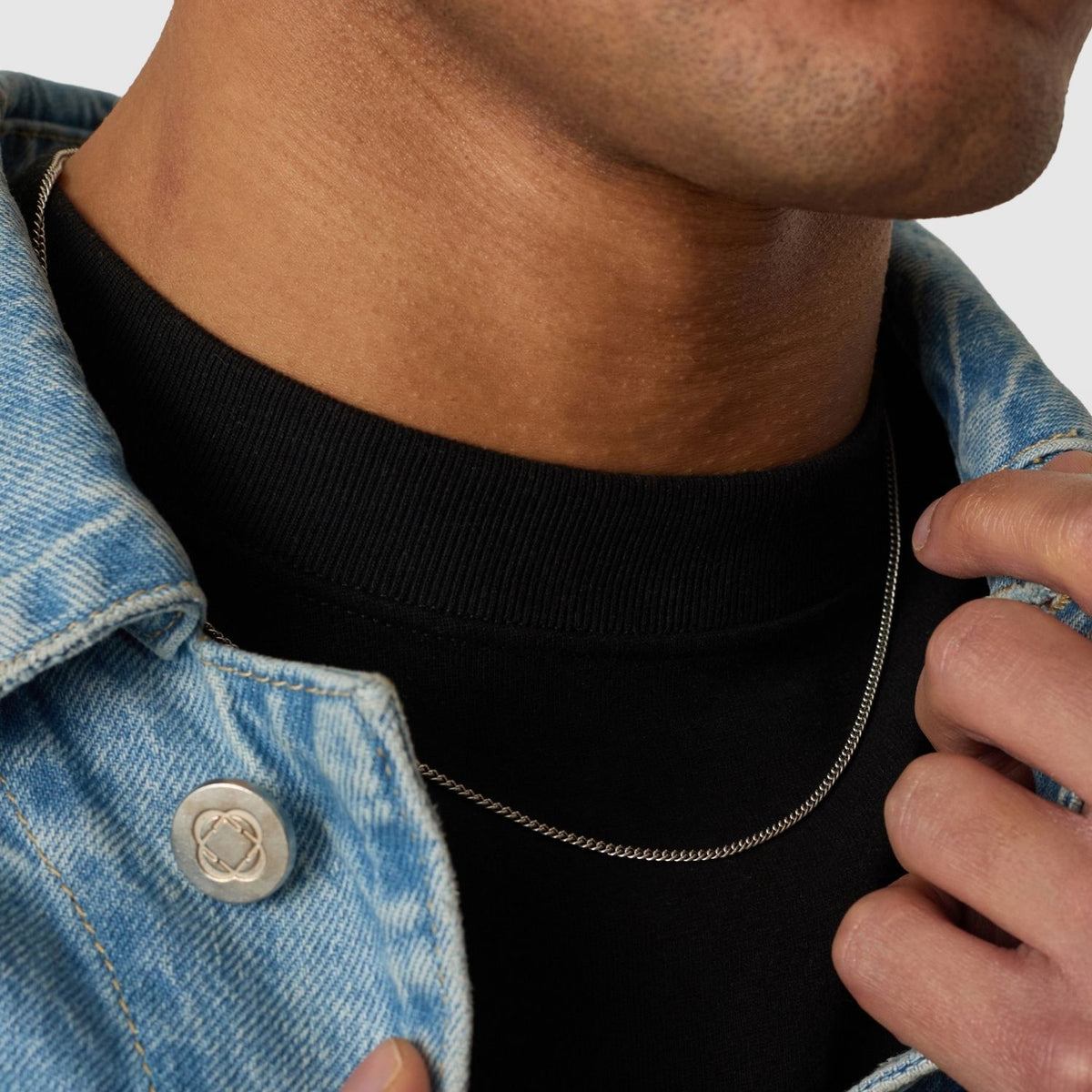 Connell Silver Rope Chain 2MM | CRAFTD London