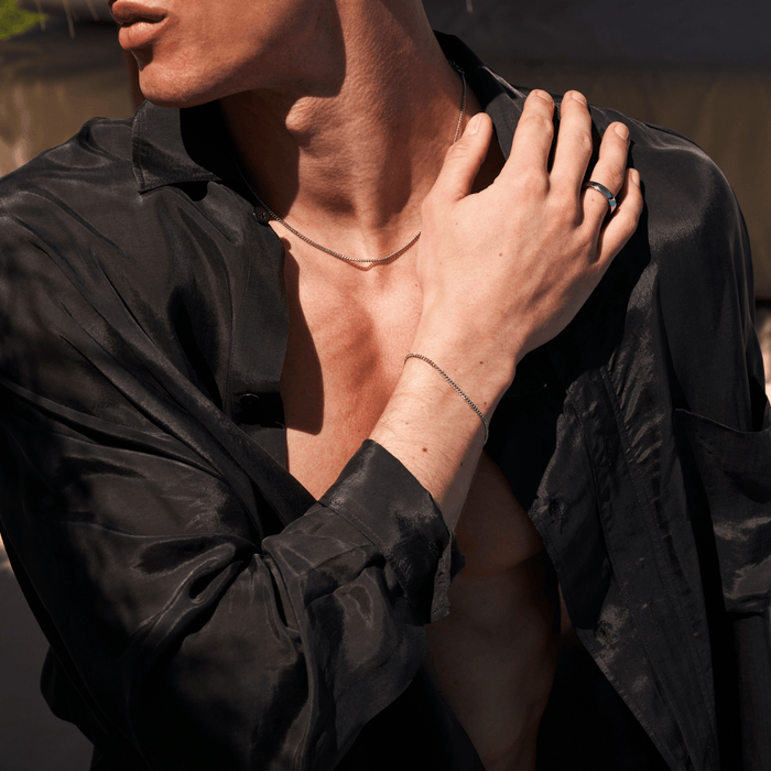 Connell Silver Rope Chain 2MM | CRAFTD London