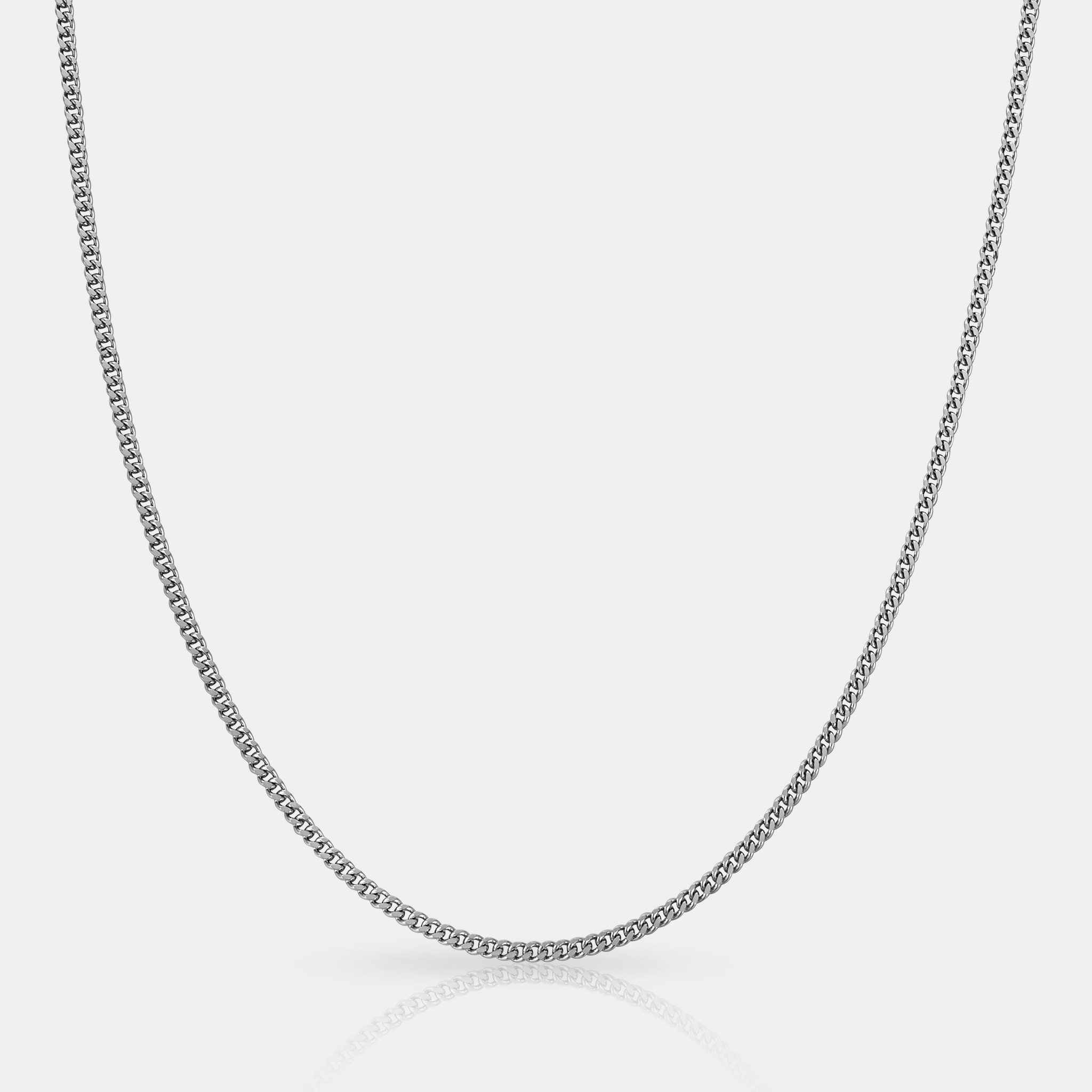 Connell Silver Rope Chain 2MM | CRAFTD London