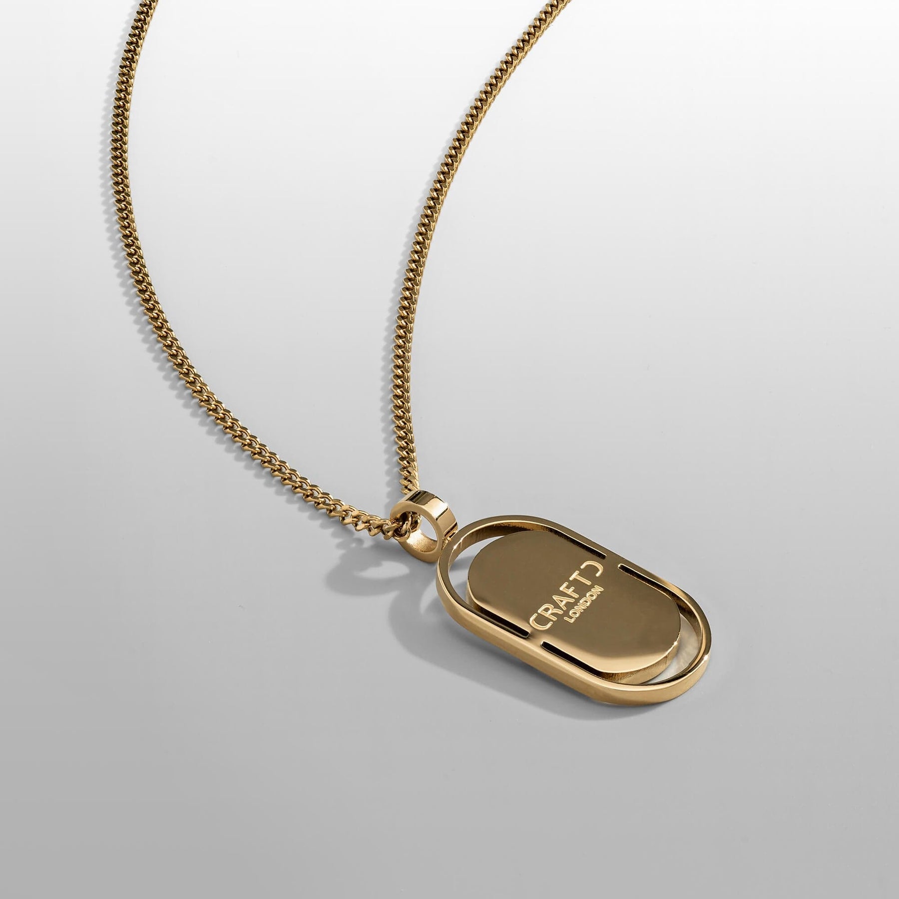 Gold Pendant | CRAFTD Signature Pendant | CRAFTD London