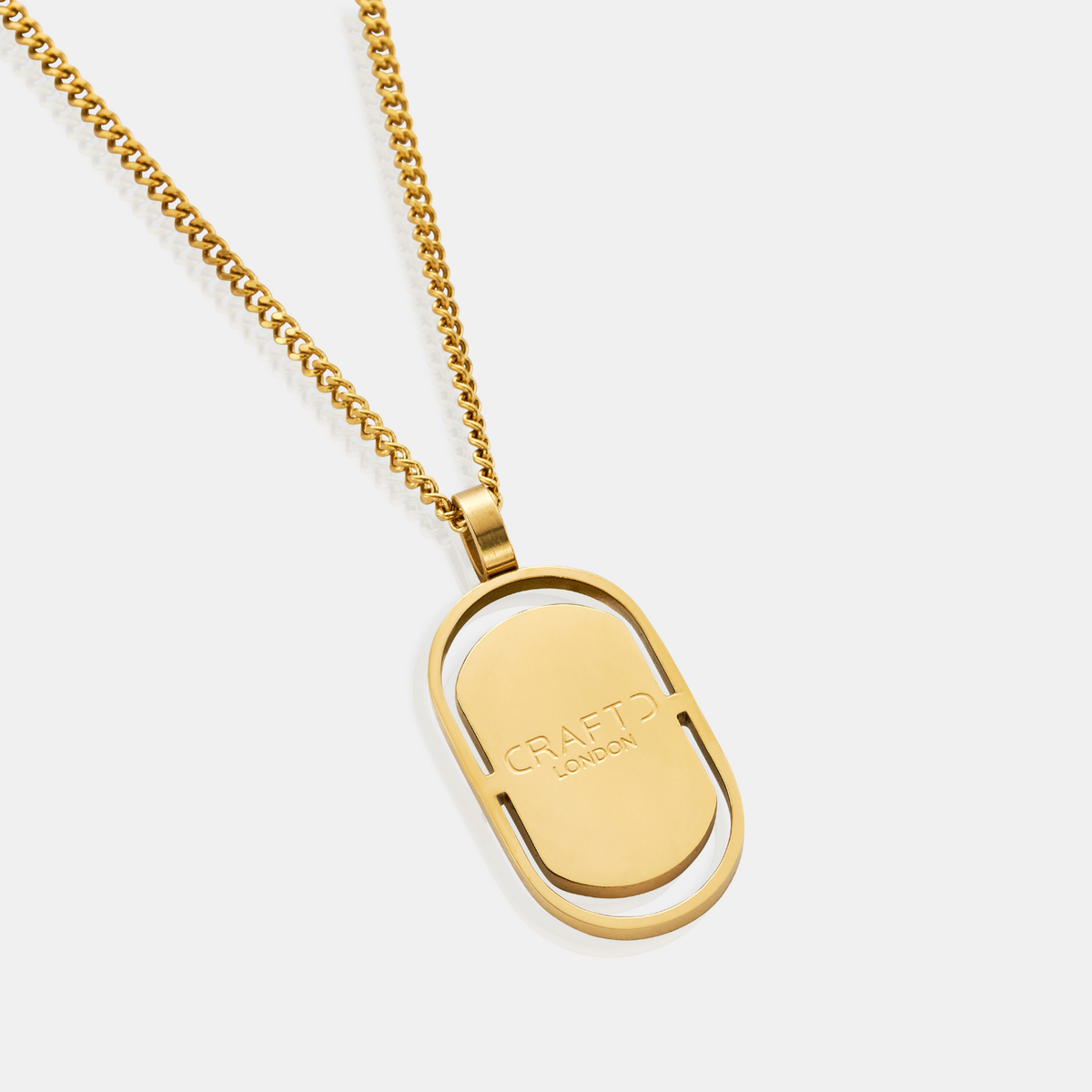 Gold Pendant | CRAFTD Signature Pendant | CRAFTD London