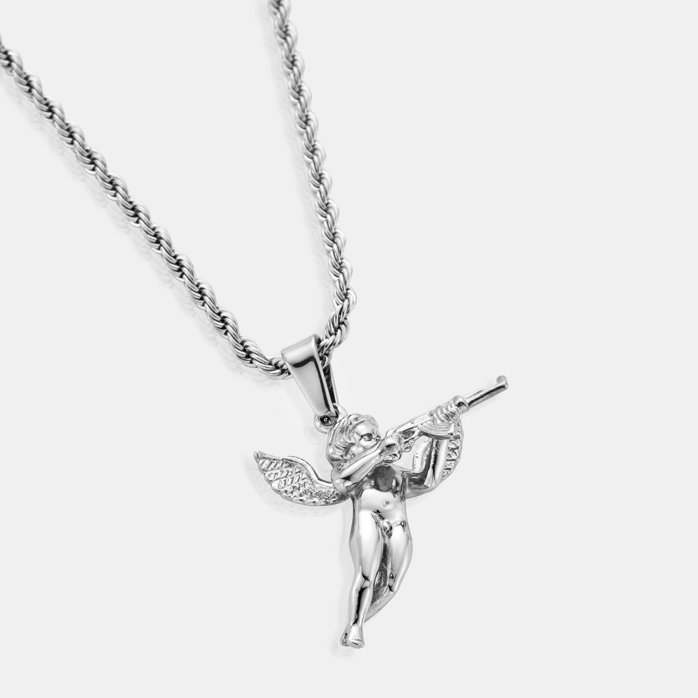 Cupid's Revenge Necklace | Silver | CRAFTD London