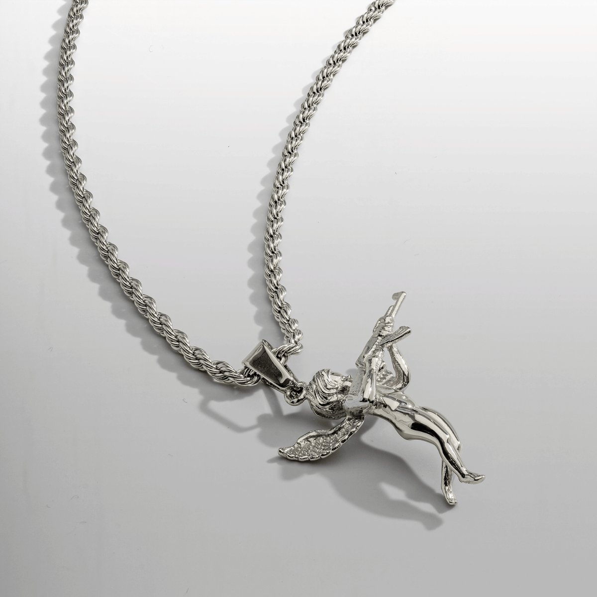 Cupid's Revenge Necklace | Silver | CRAFTD London