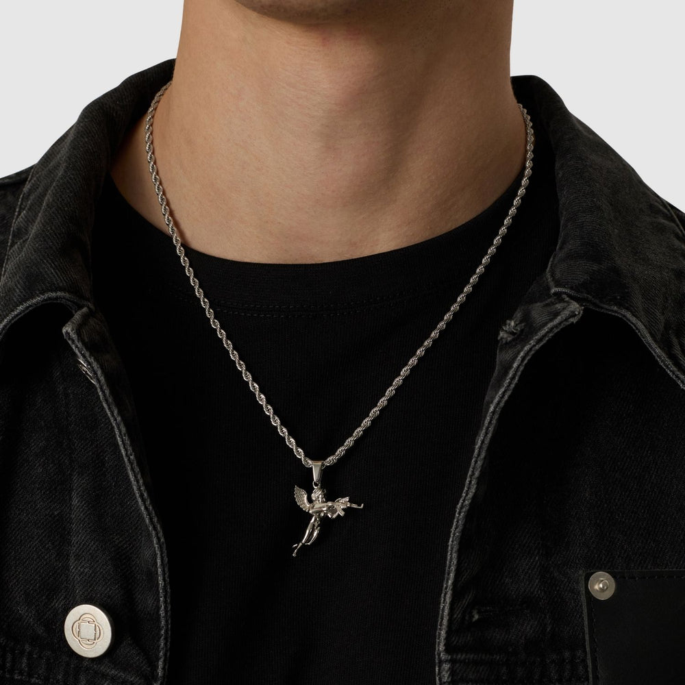 Cupid's Revenge Necklace | Silver | CRAFTD London