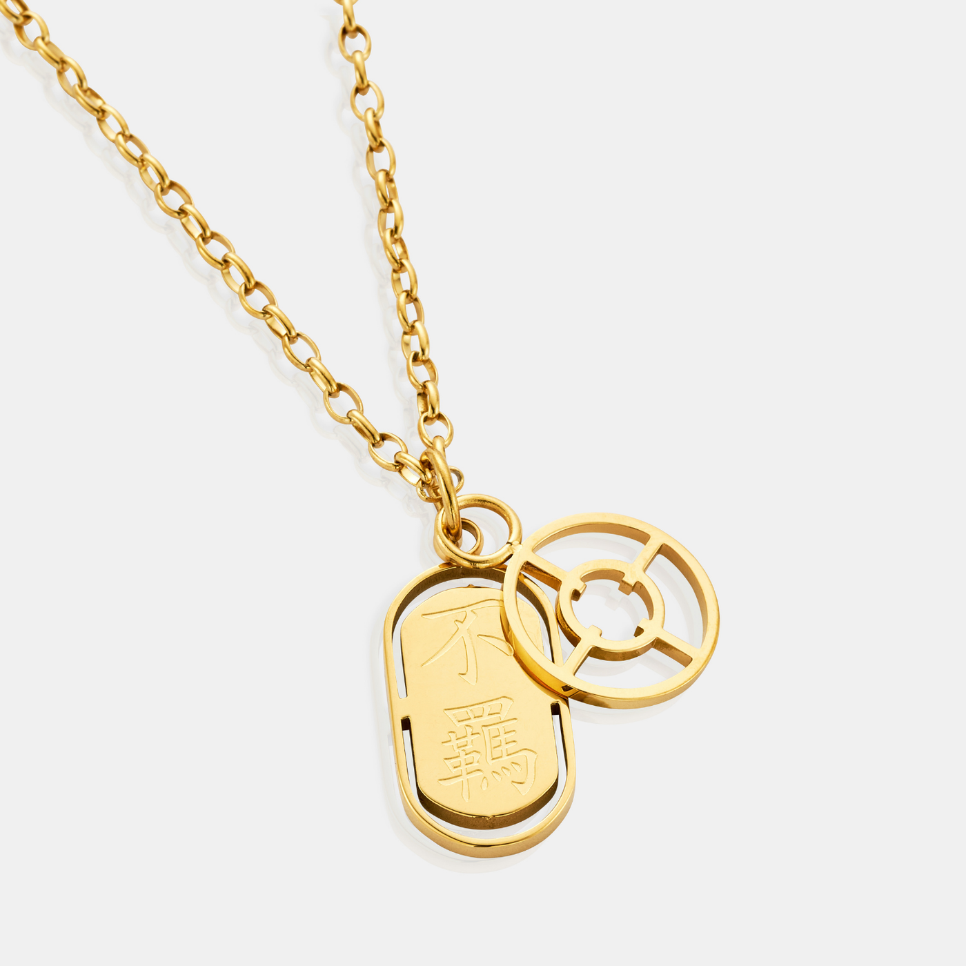 Happiness Pendant Necklace | Gold | CRAFTD London