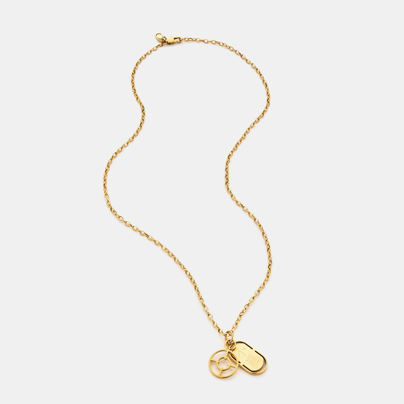 Happiness Pendant Necklace | Gold | CRAFTD London