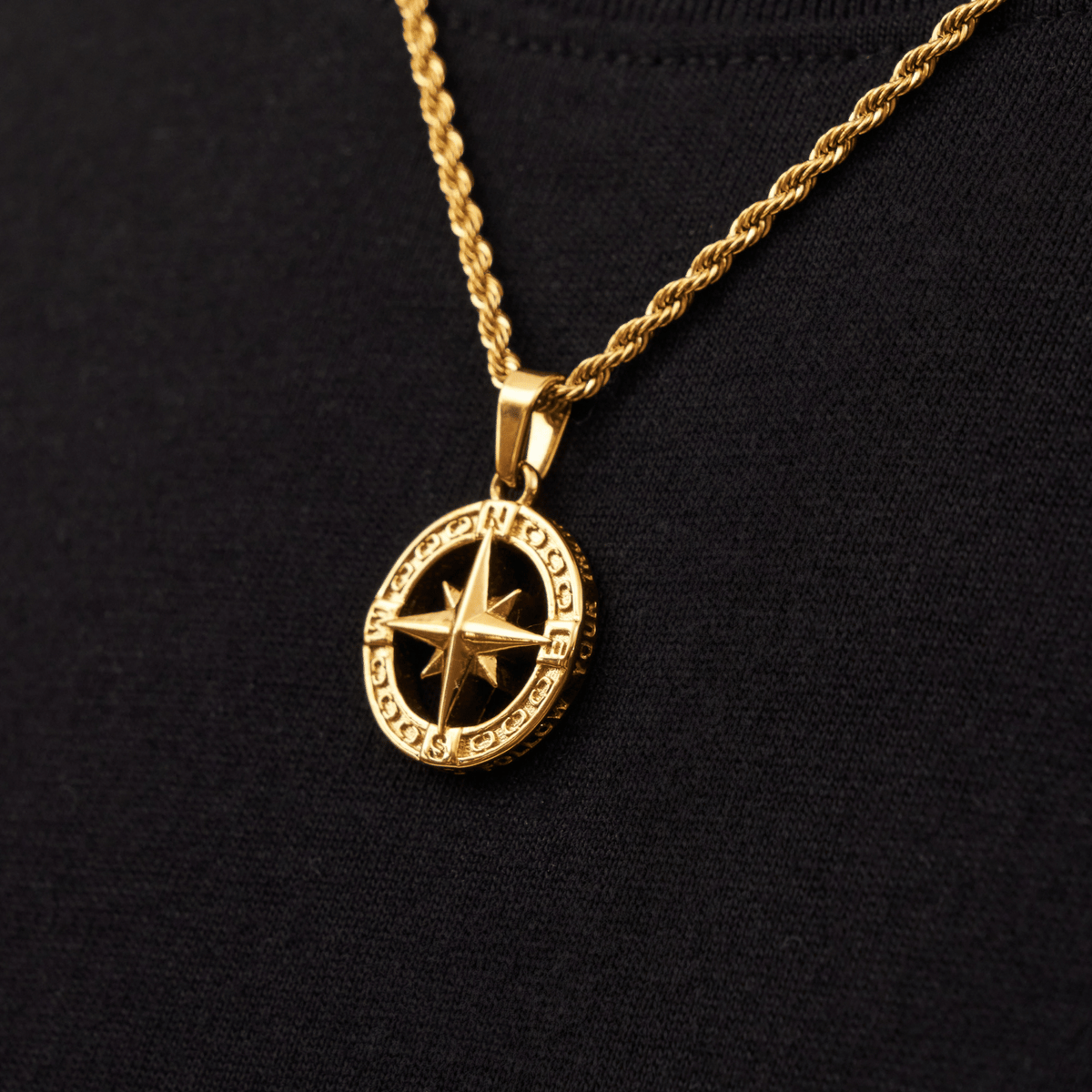North Star Necklace | Gold | CRAFTD London