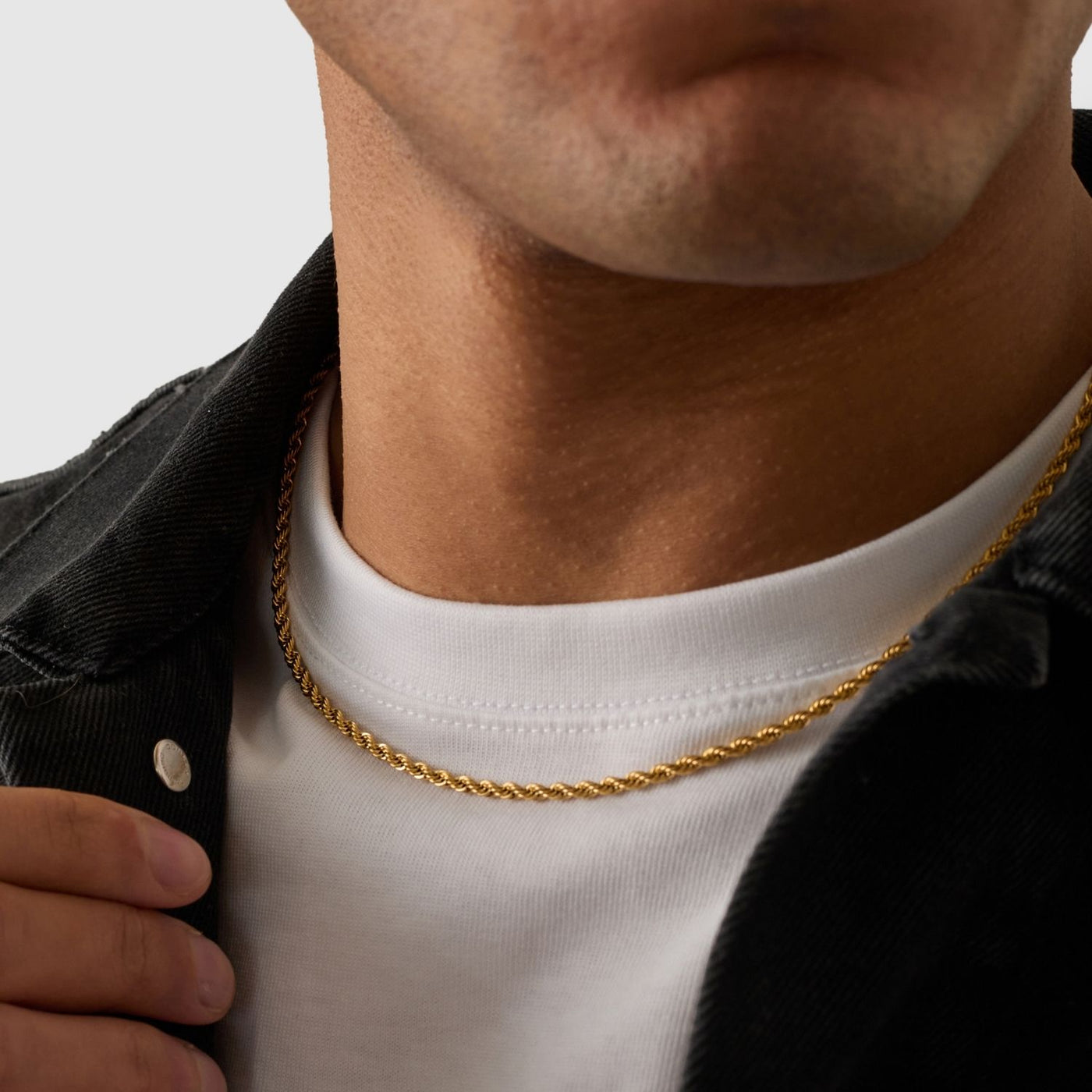 3MM Rope Chain | Gold | CRAFTD London