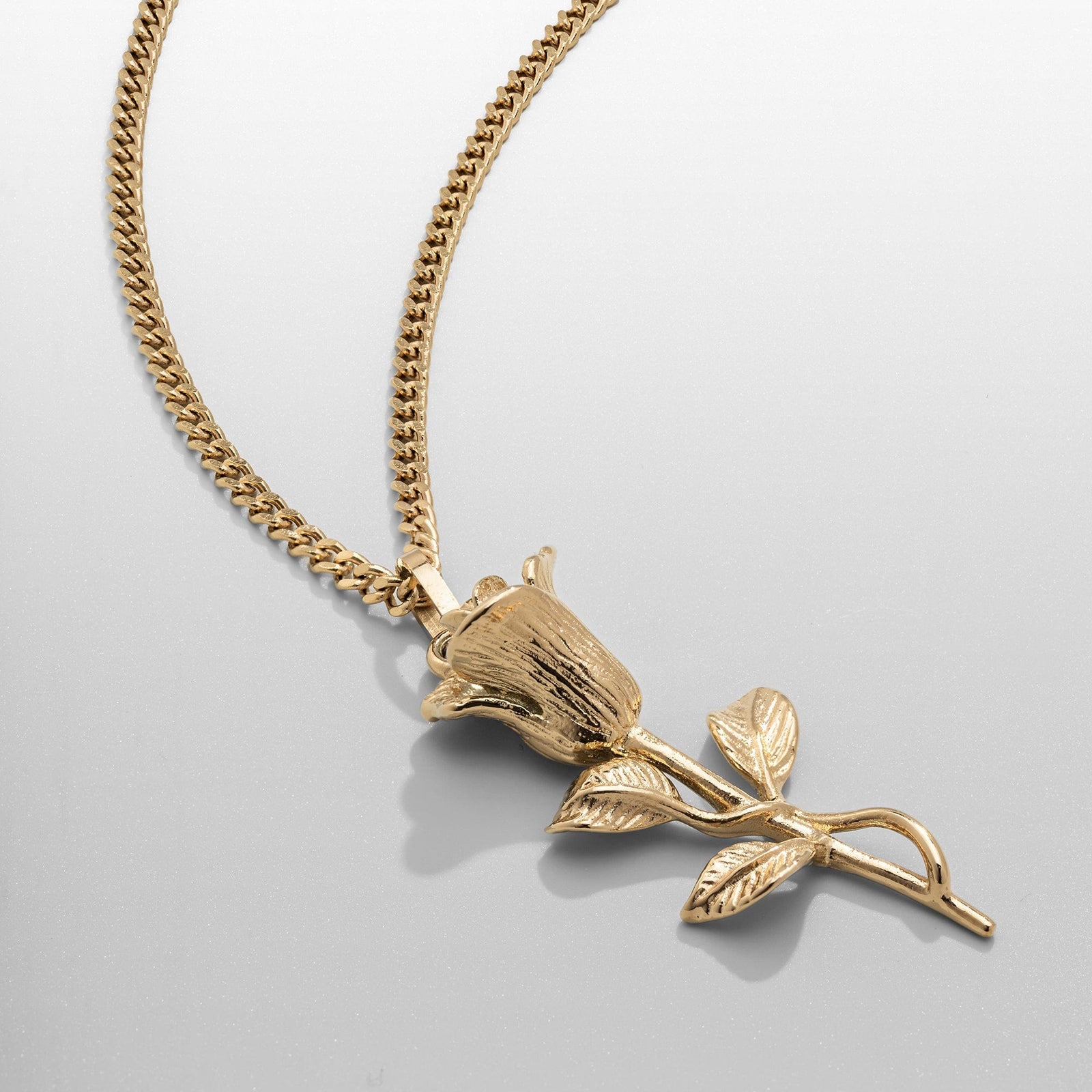 Gold Rose Pendant | CRAFTD London