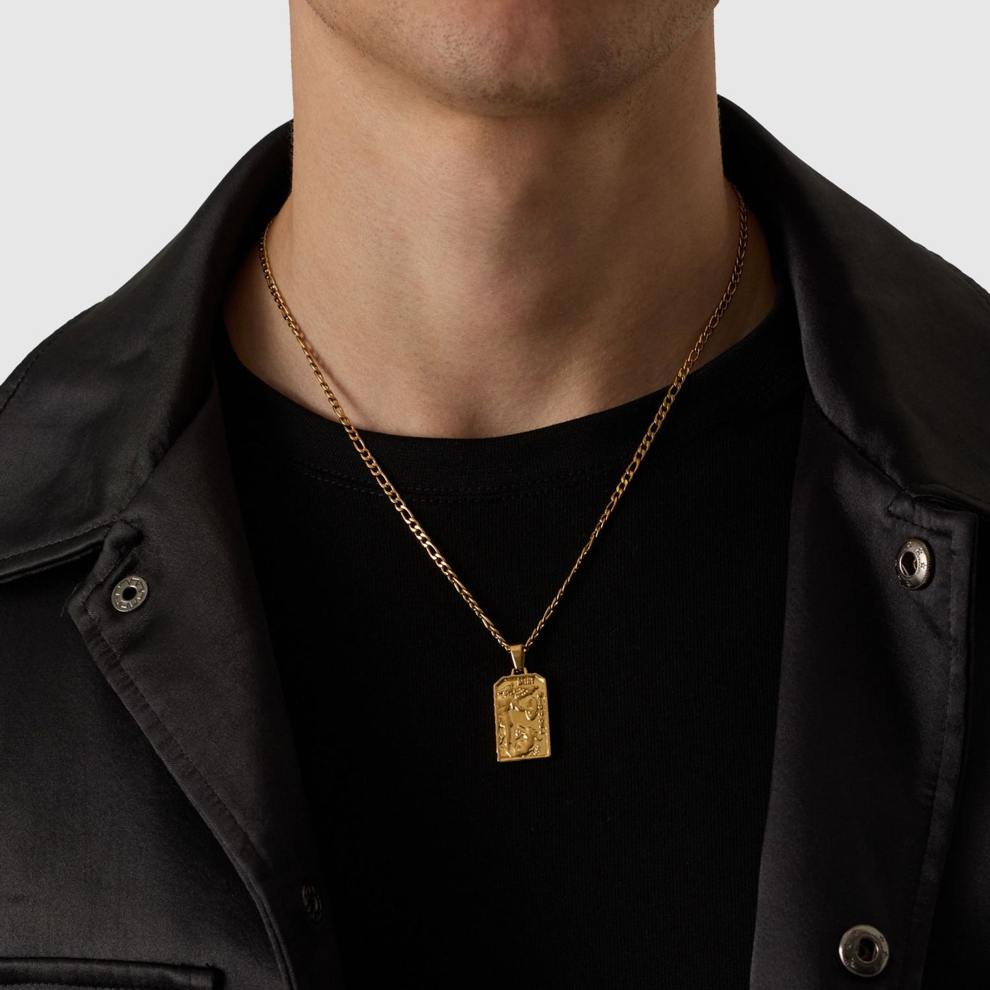St Michael Necklace | St Michael Pendant Gold | CRAFTD London