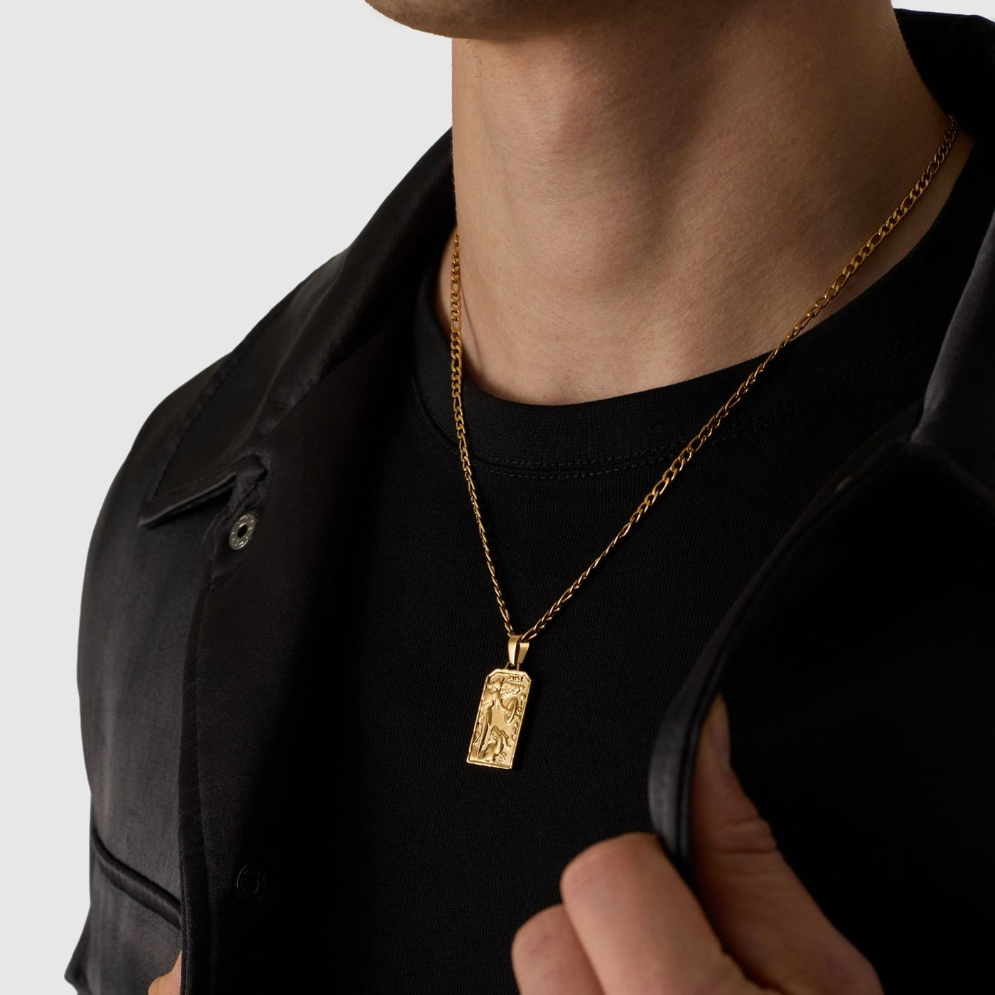 St Michael Necklace | St Michael Pendant Gold | CRAFTD London