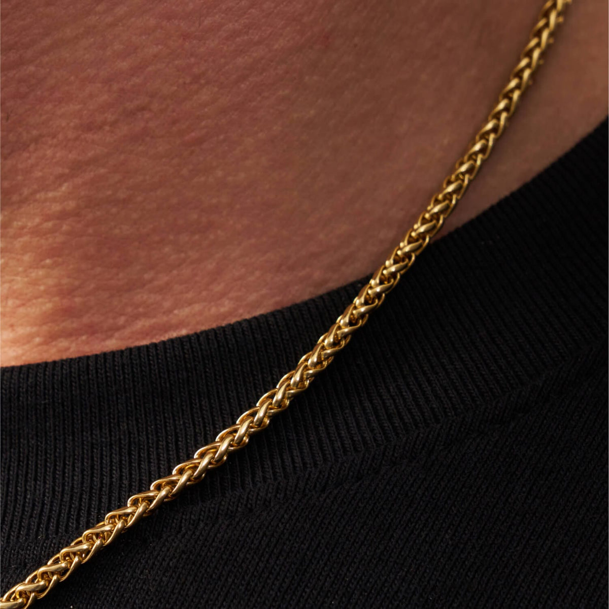 Gold Wheat Chain (3mm) | CRAFTD US