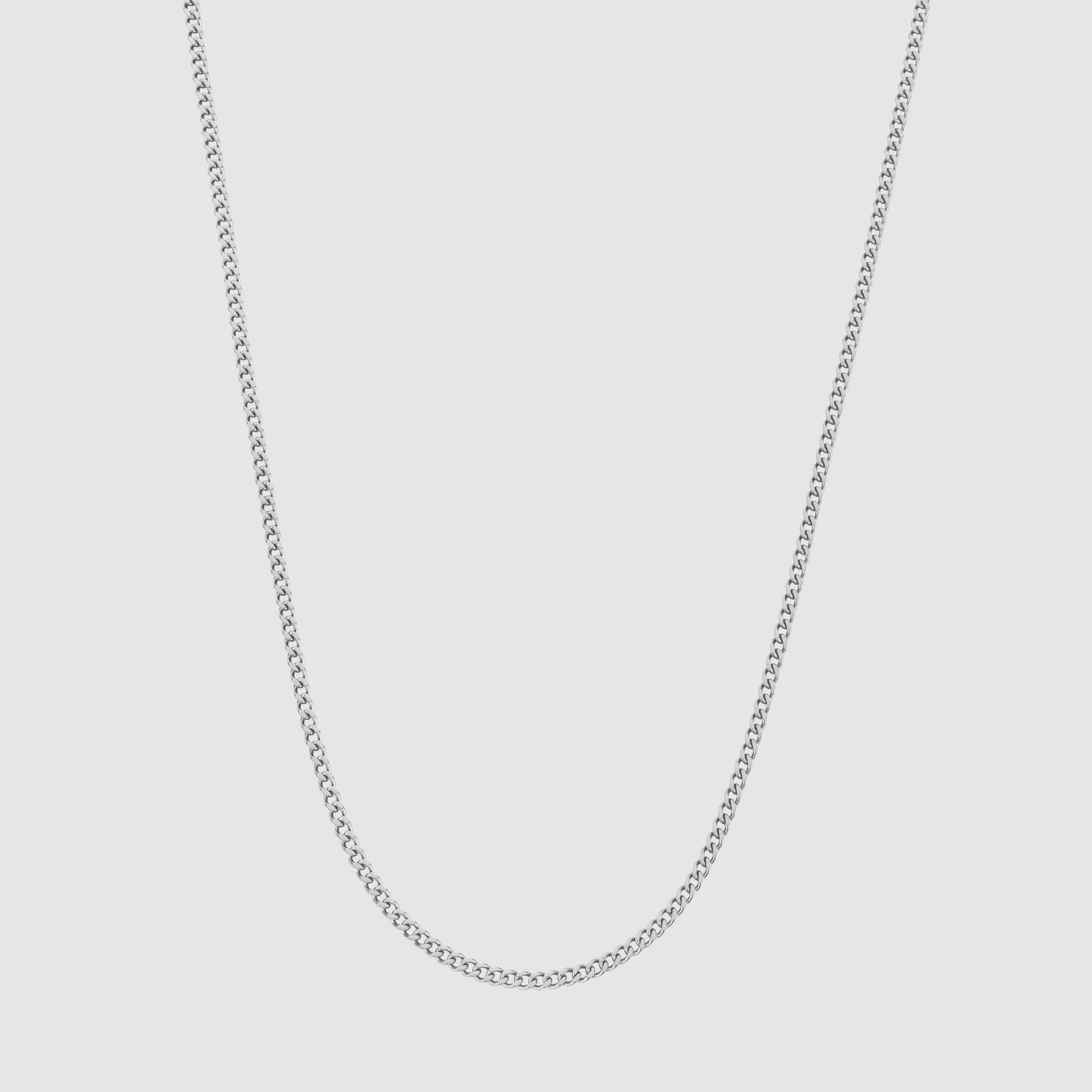 Connell Silver Rope Chain 2MM | CRAFTD London