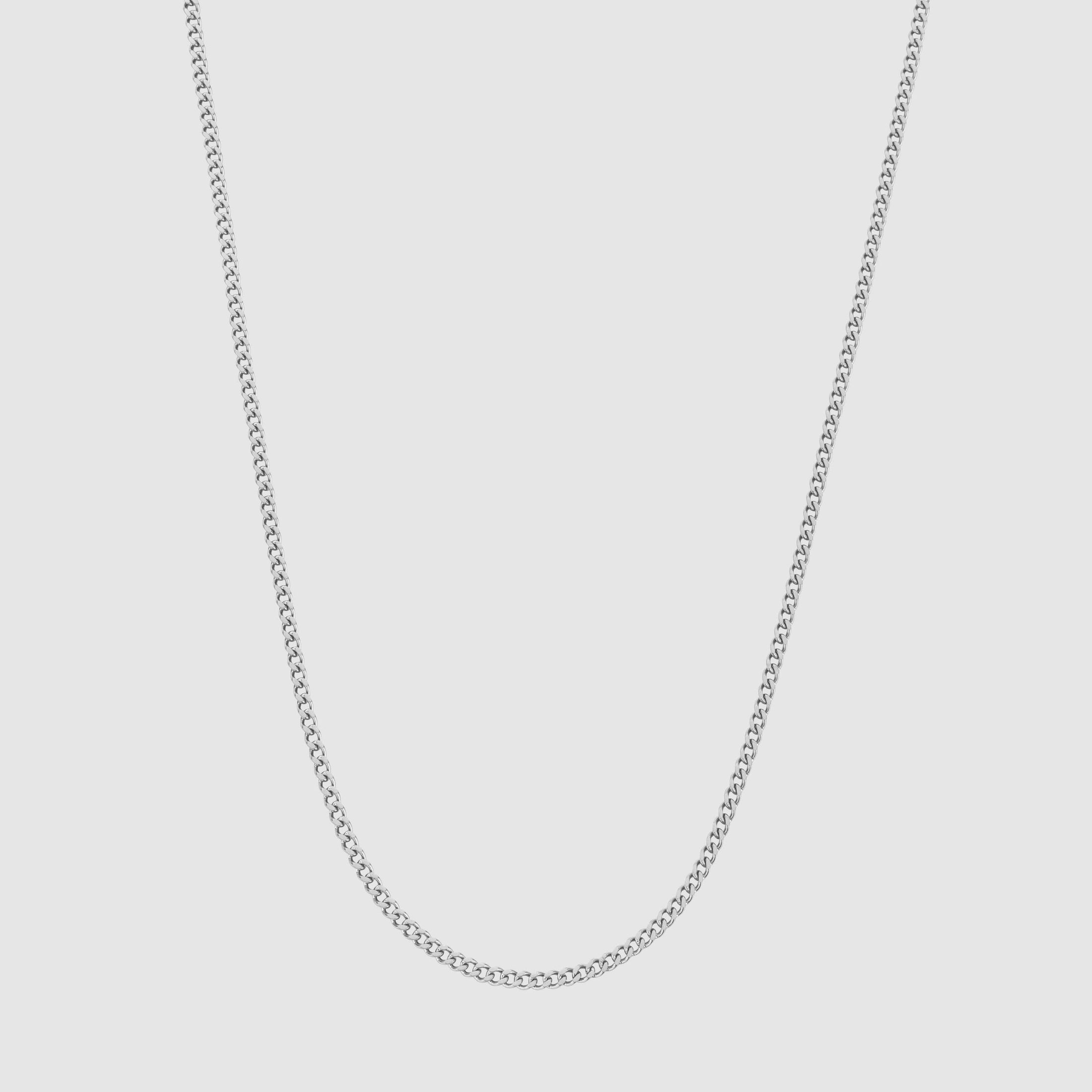 Connell Silver Rope Chain 2MM | CRAFTD London