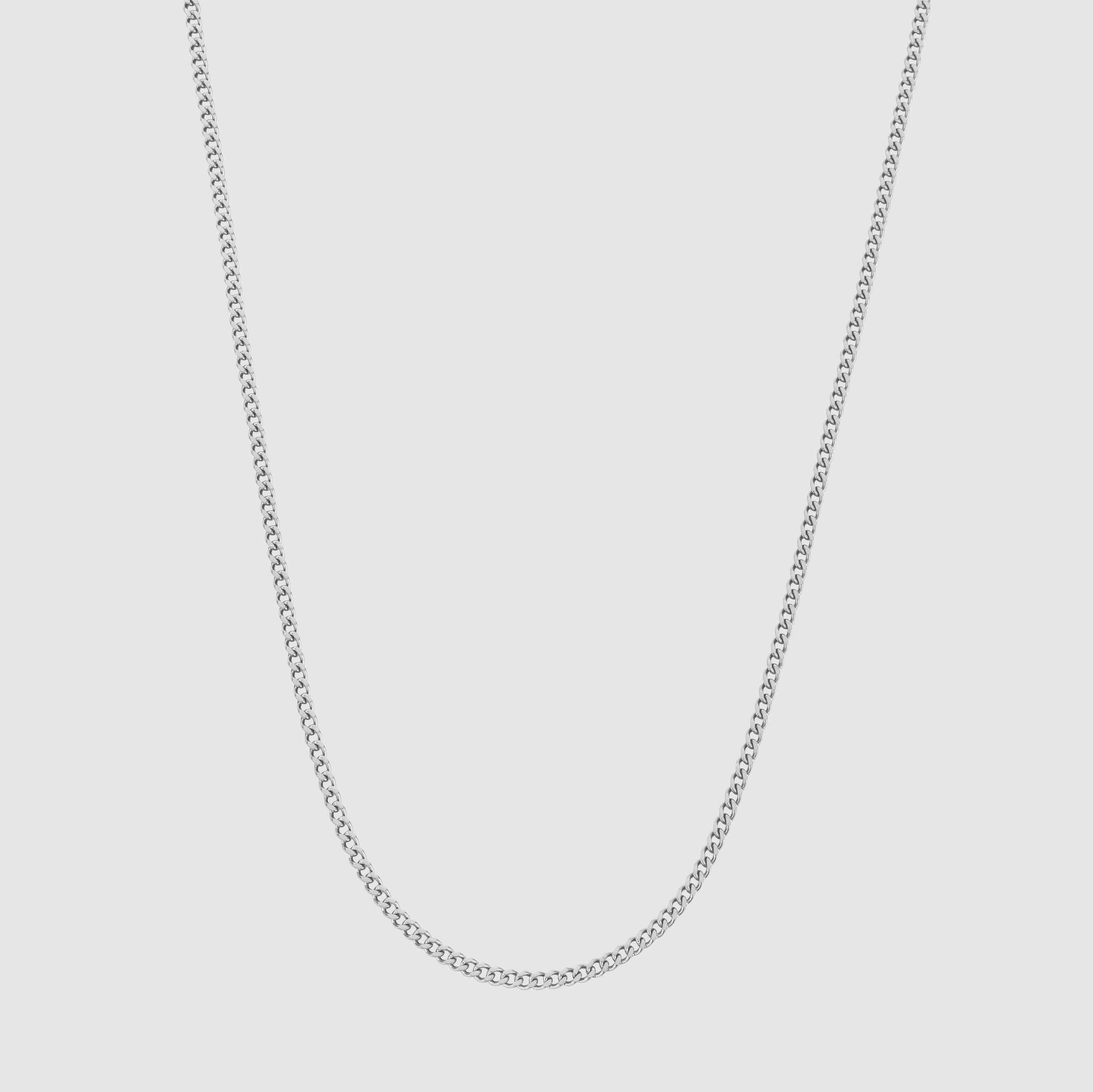 Connell Silver Rope Chain 2MM | CRAFTD London