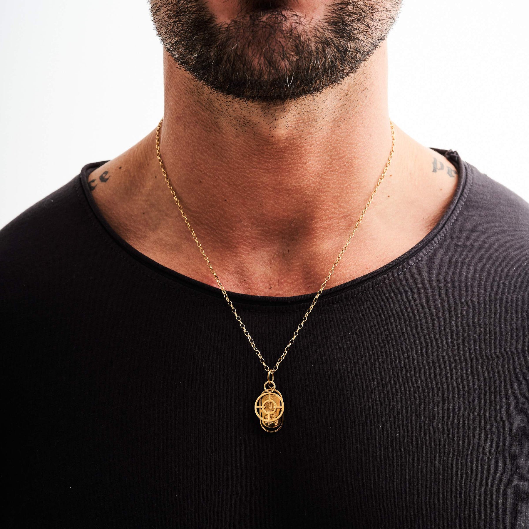 Happiness Pendant Necklace | Gold | CRAFTD London