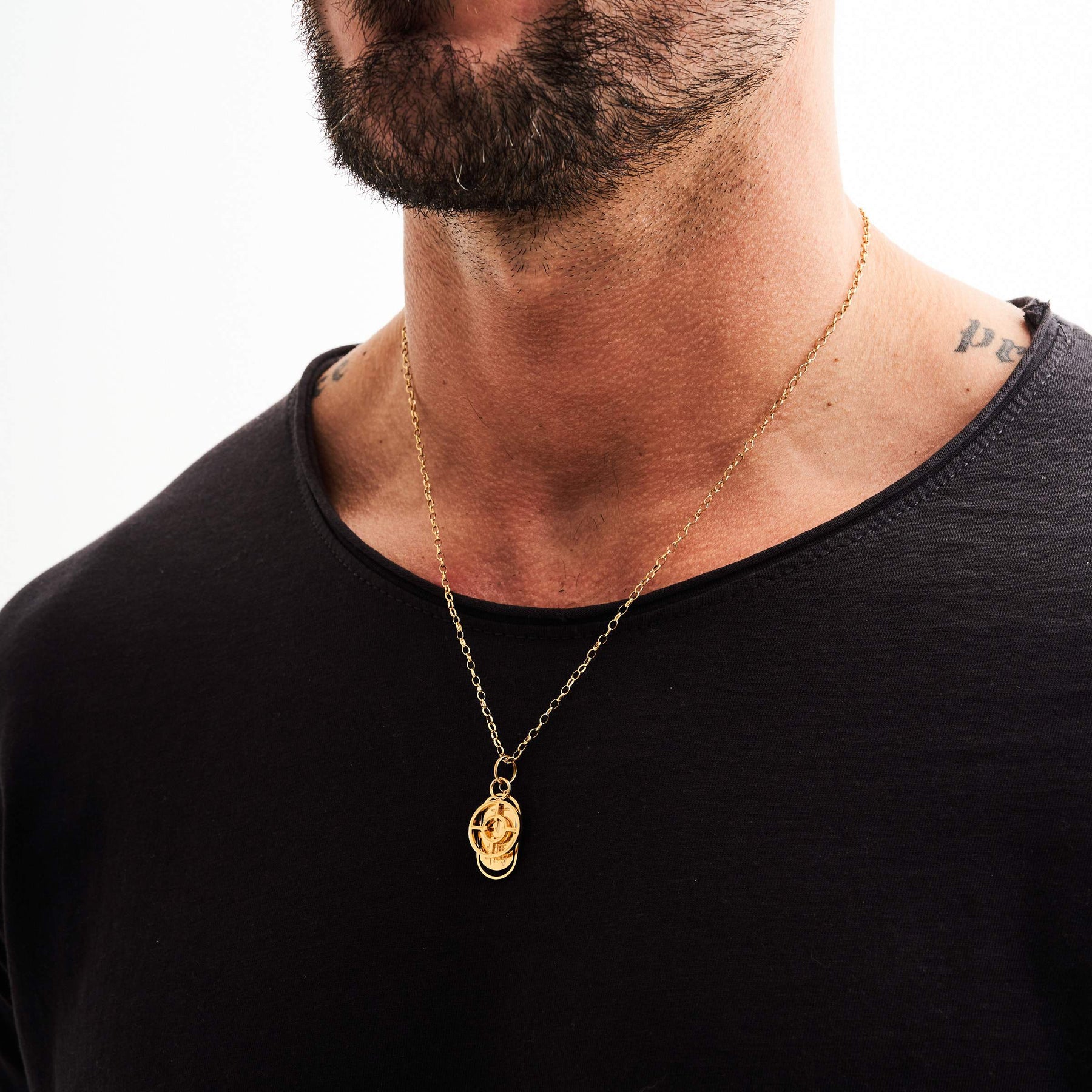 Happiness Pendant Necklace | Gold | CRAFTD London