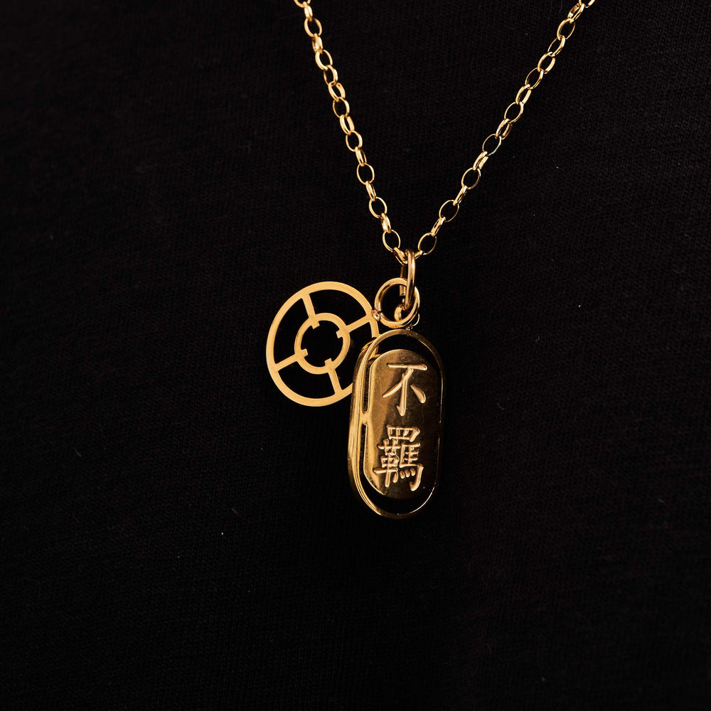 Happiness Pendant Necklace | Gold | CRAFTD London