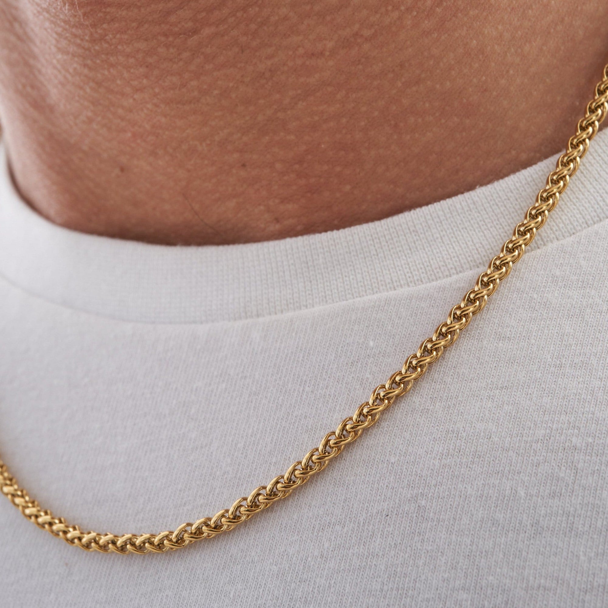 Gold Wheat Chain (3mm) | CRAFTD US