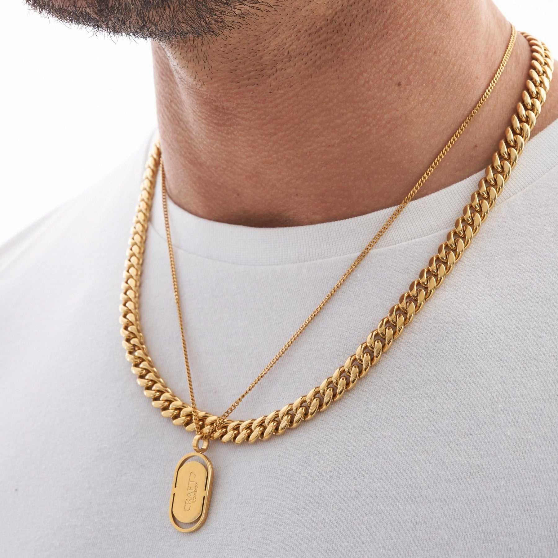 Gold Pendant | CRAFTD Signature Pendant | CRAFTD London