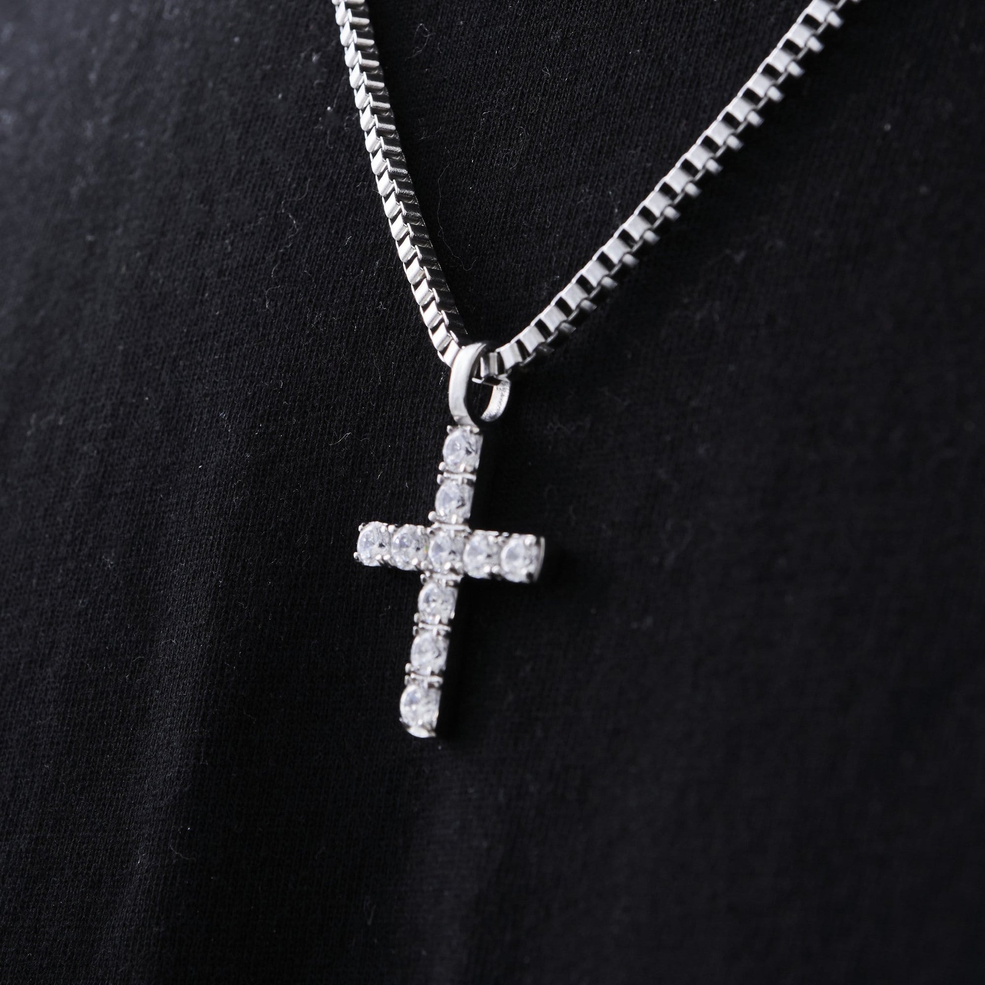 Silver Iced Cross | CRAFTD London