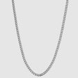 4MM Cuban Link Chain | Silver | CRAFTD London