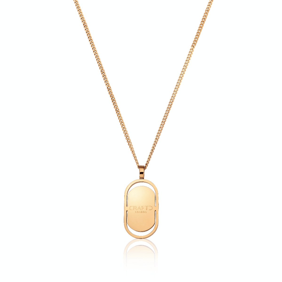 Gold Pendant | CRAFTD Signature Pendant | CRAFTD London
