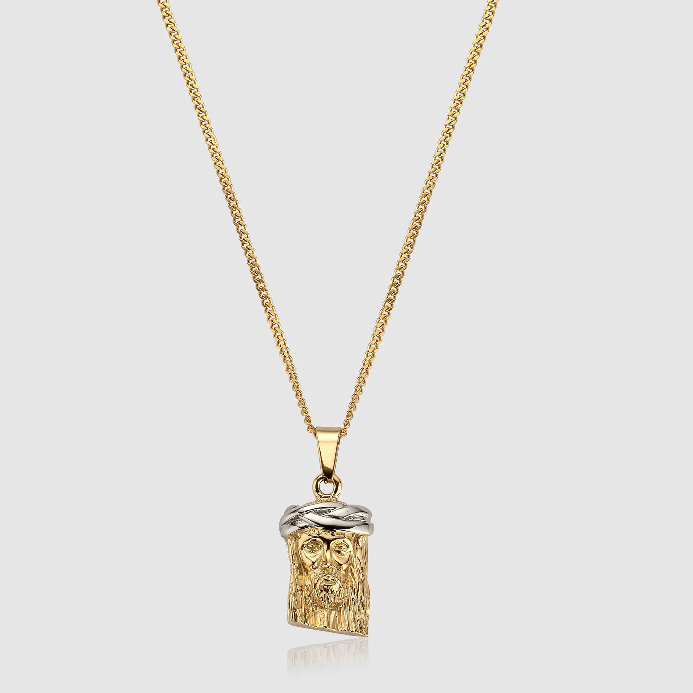 Jesus Piece Gold Pendant | Craftd Christ | CRAFTD London