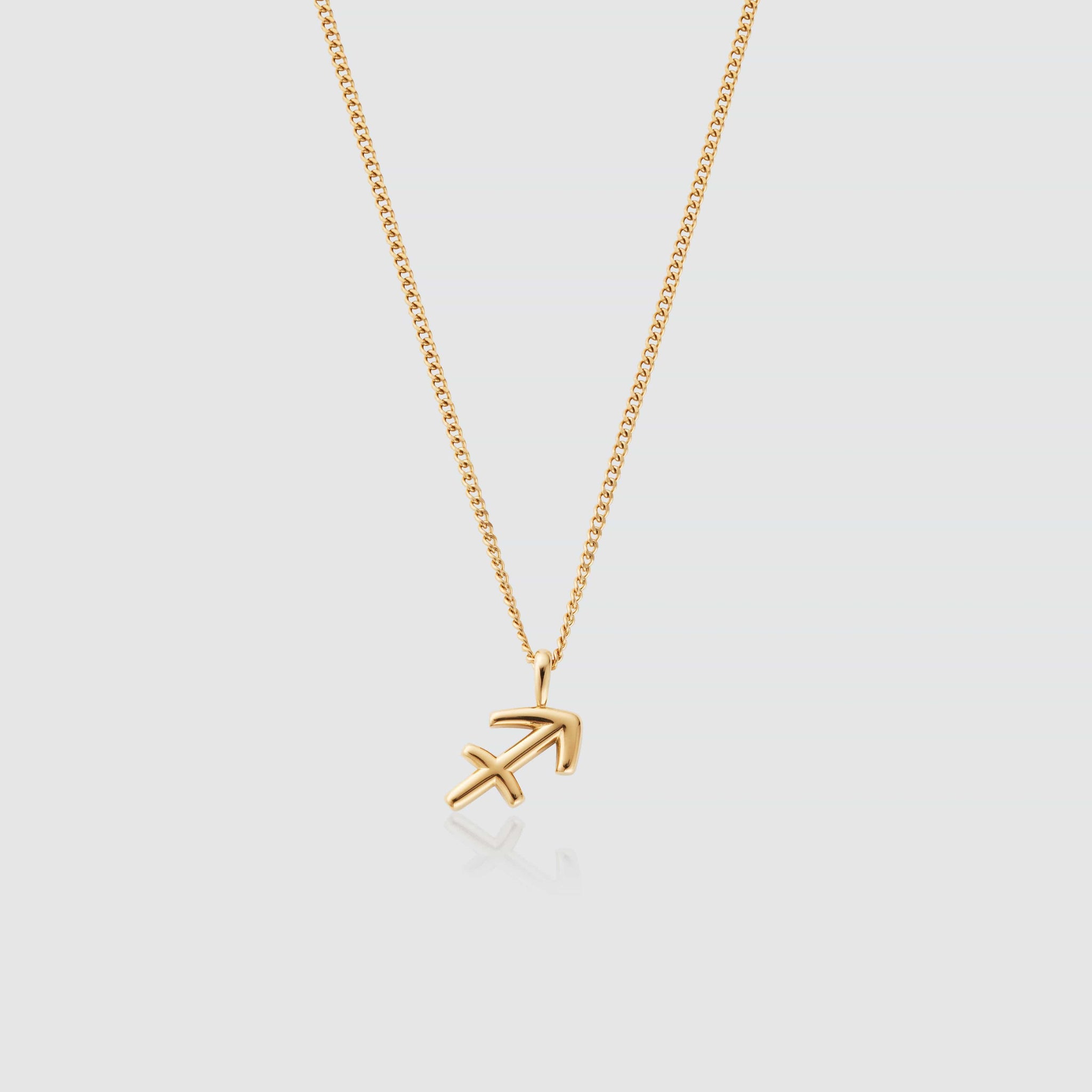 Sagittarius Pendant & Chain | Gold | CRAFTD London