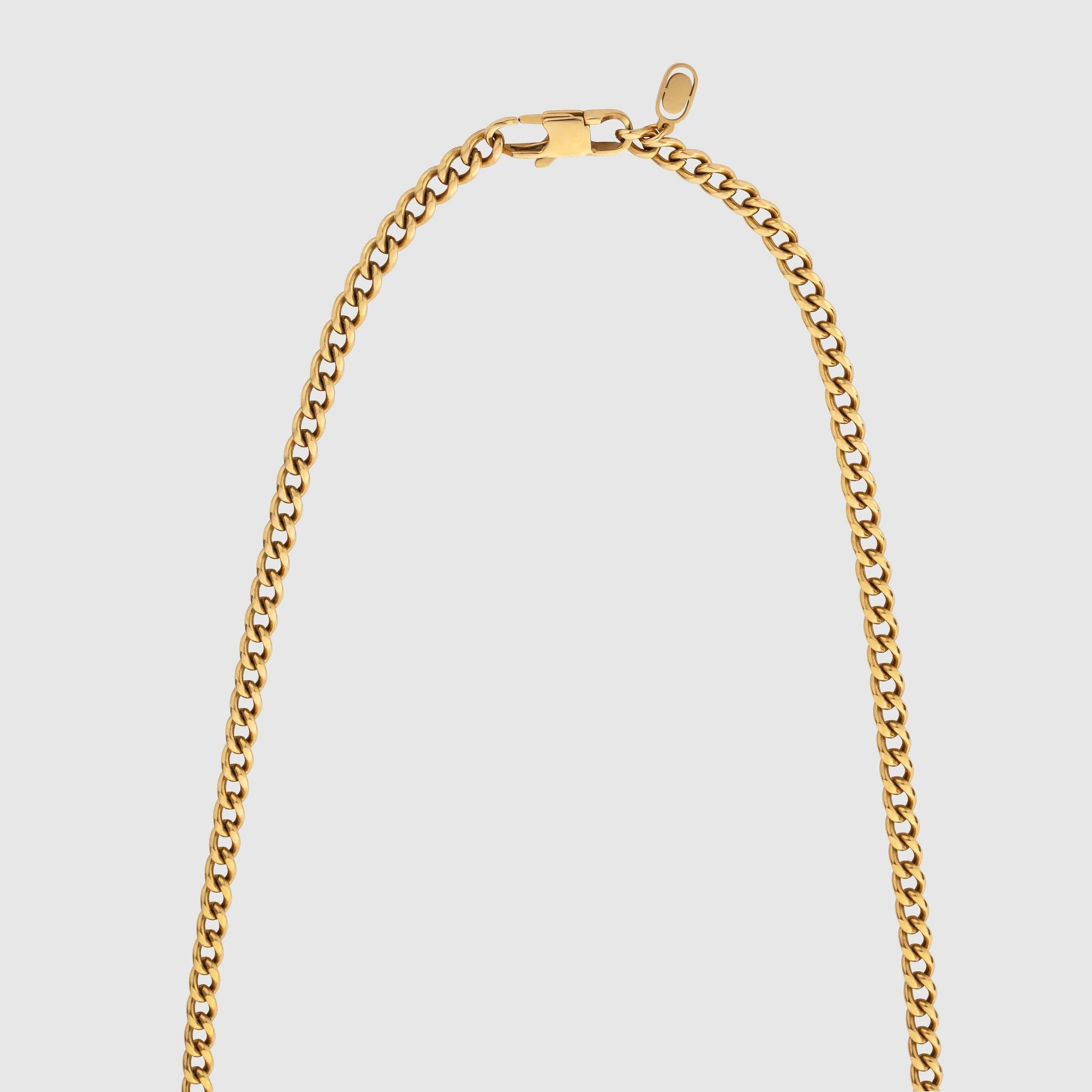 4MM Cuban Link Chain | Gold | CRAFTD London